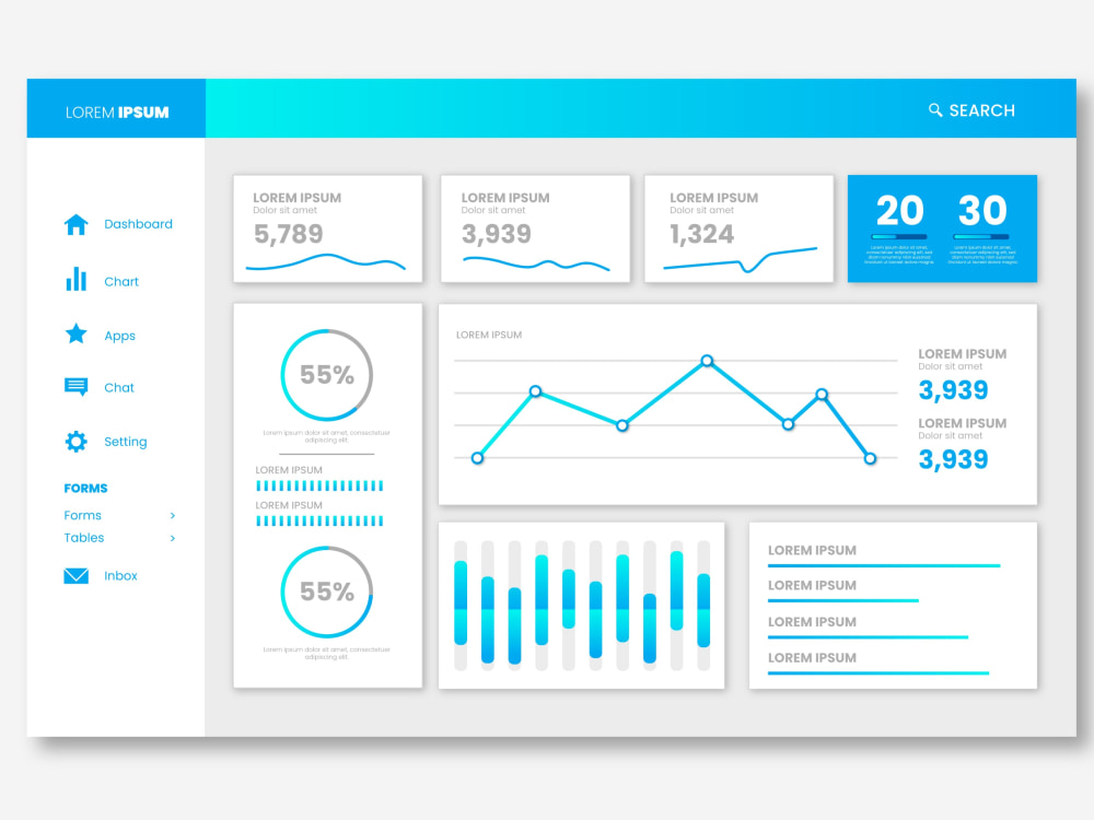 Custom Admin Dashboard Reactjs Nextjs Tailwind Css Scalable And Modernui Upwork