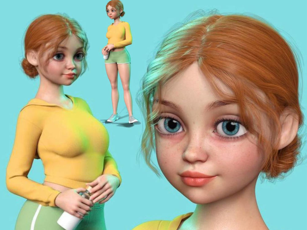 Amazing 3d Character Modeling 3d Character Design And 3d Cartoon Character Upwork