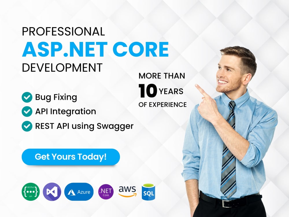 Asp.net core with Angular and React Application | Upwork