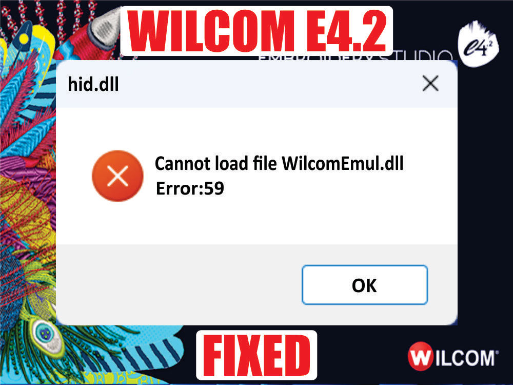 Install or fixed wilcom error 59 Windows 11 24H2 | Upwork