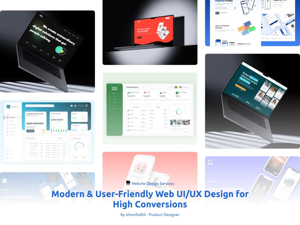 A modern, user-friendly website designed for optimal UX and conversion ...