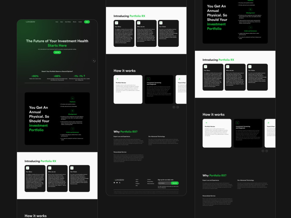 A Landing Page Design for Web or Mobile with Conversion-Focused UX/UI | Upwork