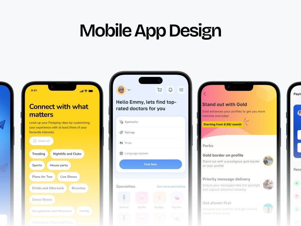 A high converting mobile app design | Upwork