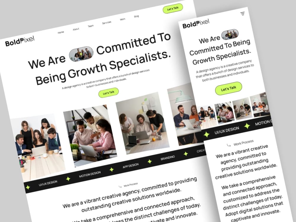 Professional website and landing page design for your business. | Upwork