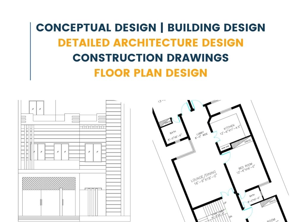 Building Design Construction Drawings For Residential Commercial Spaces ...