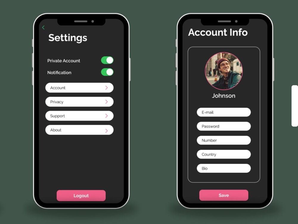 Professional Mobile App UI/UX Design | Figma | iOS & Android | Upwork