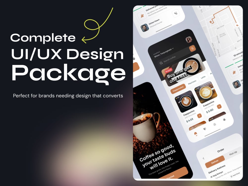 Complete UI/UX Design Package | Upwork