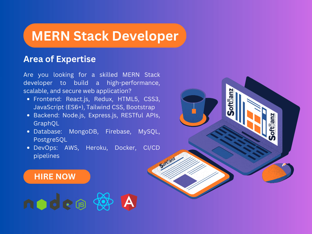 End-to-End MERN Stack Development | Modern, High-Performance Web Apps ...