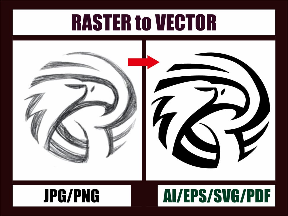 Professional Image Tracing | Clean & Precise Vector Conversion | Upwork