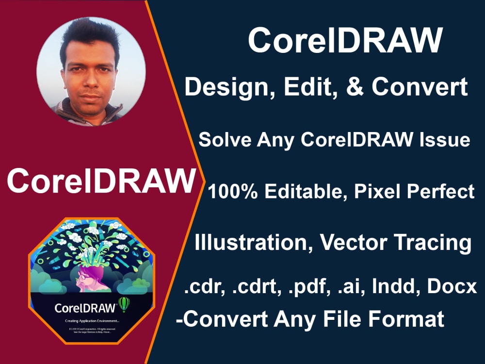 Professional CorelDraw Help – Create, Edit, Convert & Design | Upwork