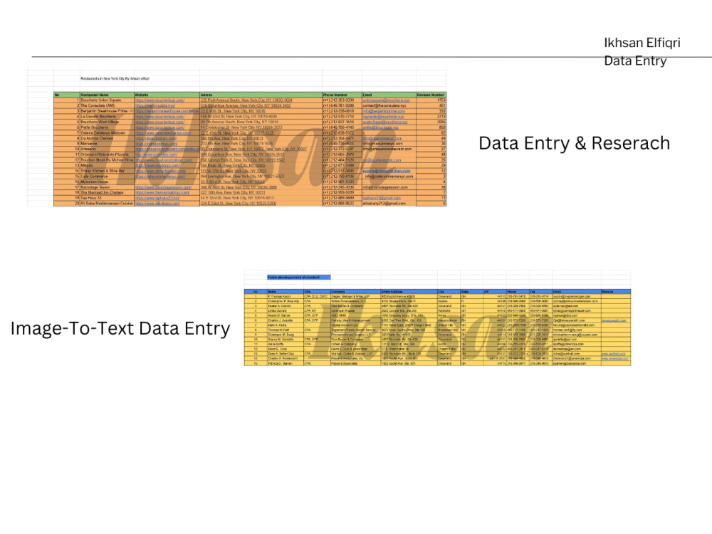 Quality Data Entry for All Types of Data Entry / Admin Work | Upwork