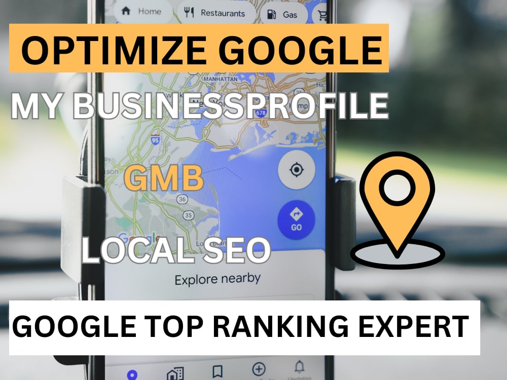 Optimize google my business profile for local SEO and gmb maps ranking | Upwork