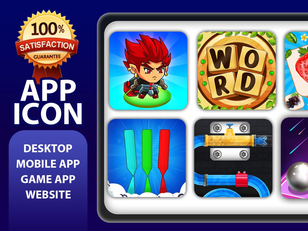 Custom Game App Icon Design | Eye-Catching & Unique Icons | Upwork