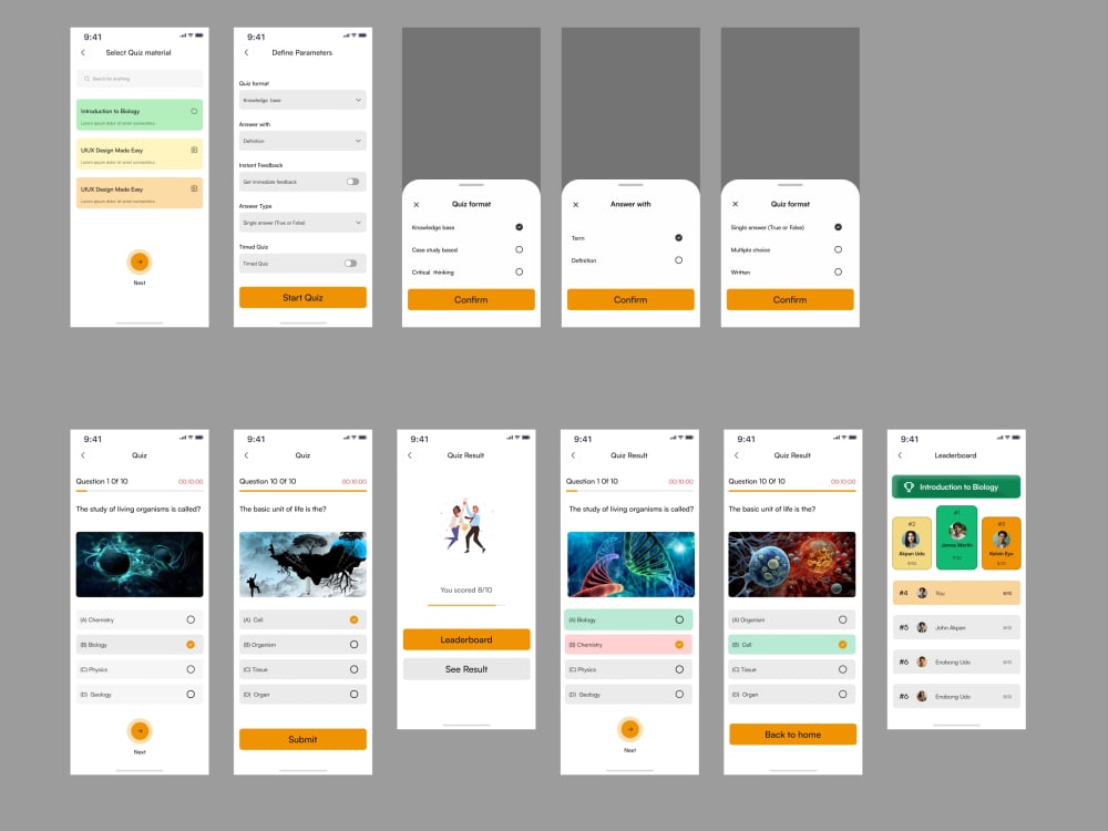 Custom Mobile App UI/UX Design – Intuitive & Engaging Screens | Upwork