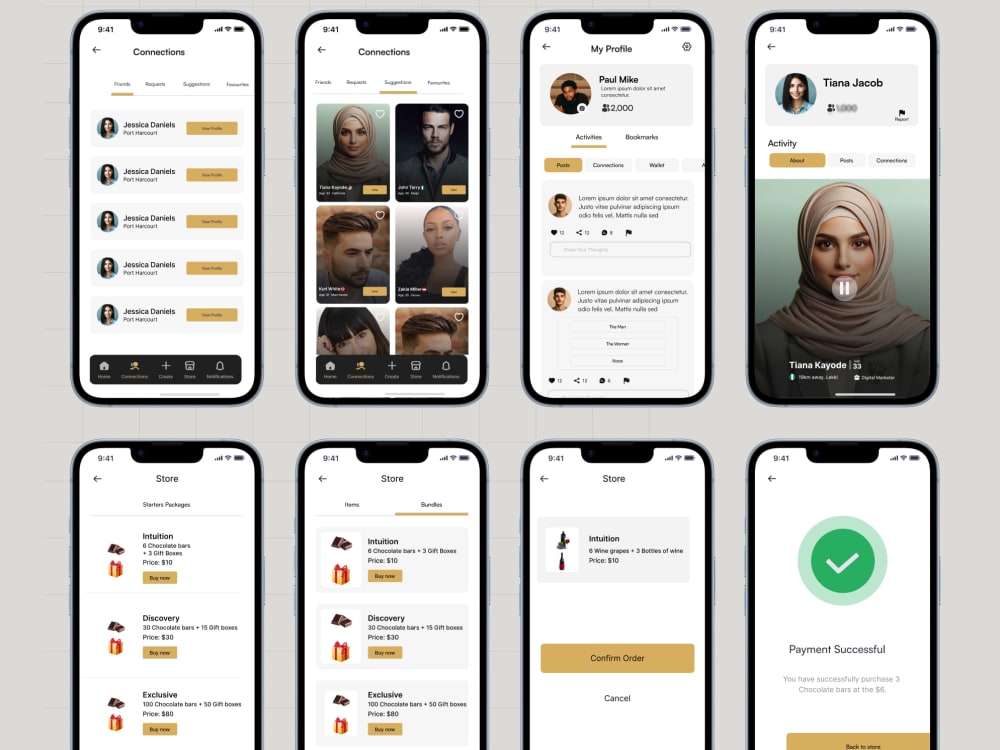 Custom Mobile App UI/UX Design – Intuitive & Engaging Screens | Upwork