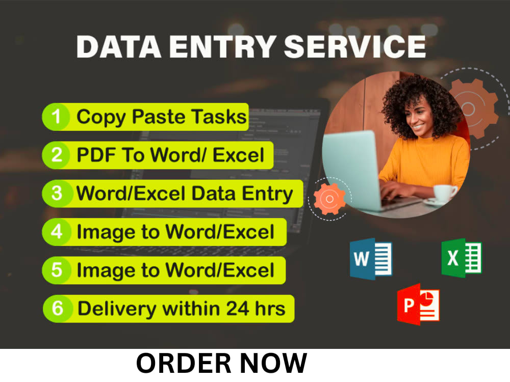 I will provide accurate data entry into Excel and Google Sheets clean. | Upwork