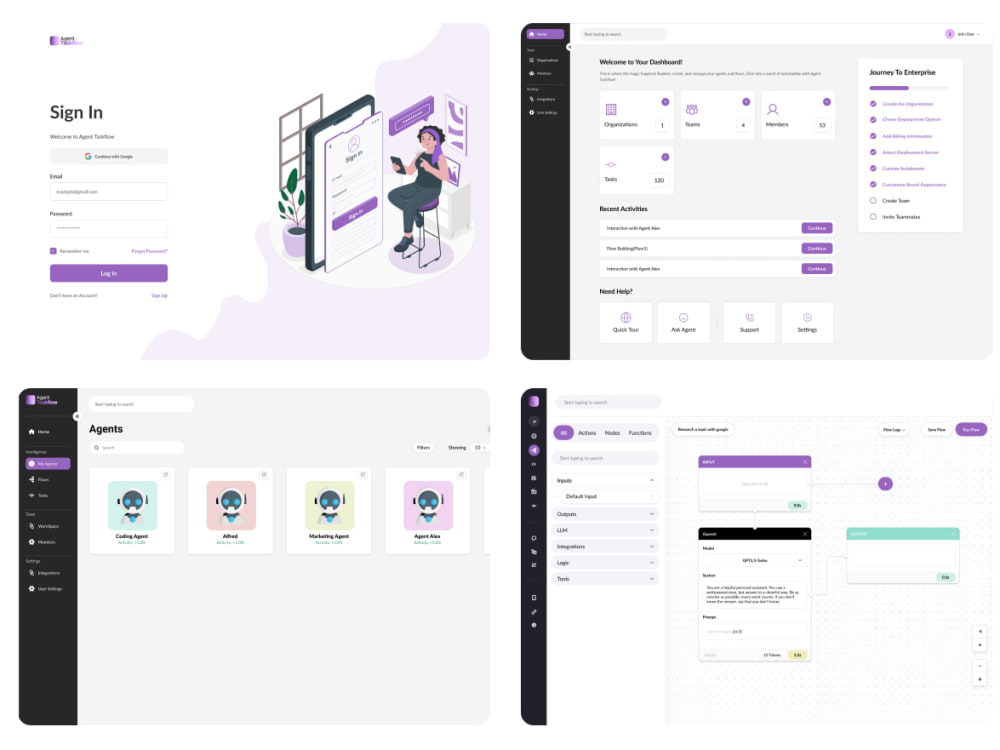 AI Agents SaaS Web/Mobile Application | Upwork