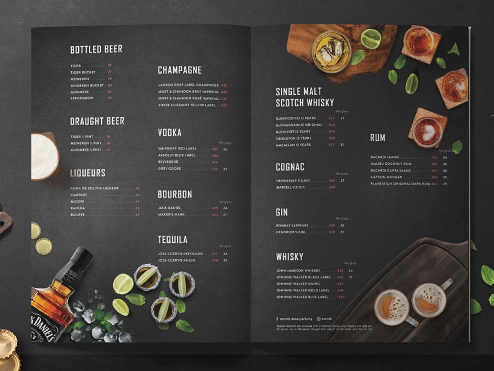 Amizing menu design food menu and restaurant menu | Upwork