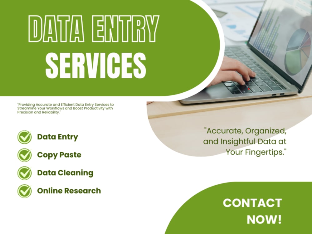An organized data entry | Upwork