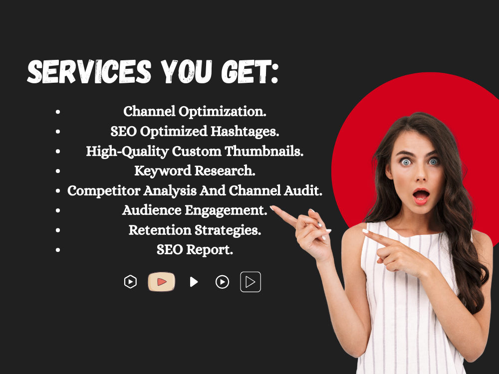 YouTube Channel SEO Optimization & Thumbnails Creation | Upwork