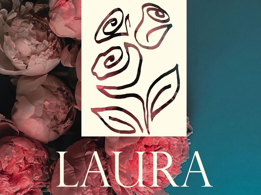LAURA Flowers - Logo Design | Upwork