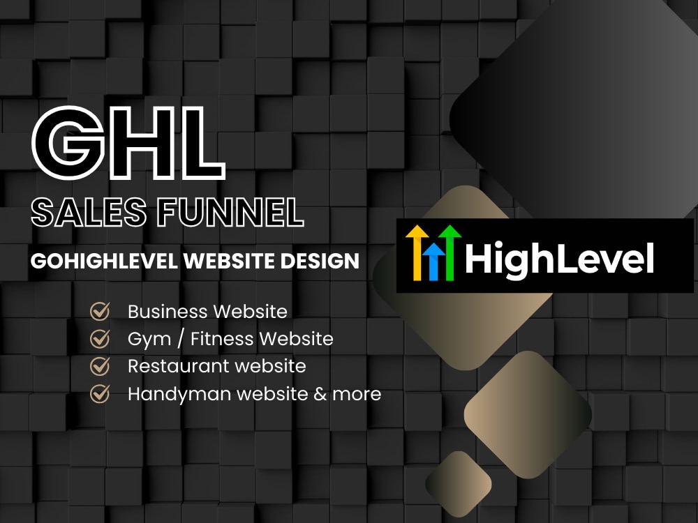 Gohighlevel Sales Funnel GHL Automation GHL Website Gohighlevel Expert ...
