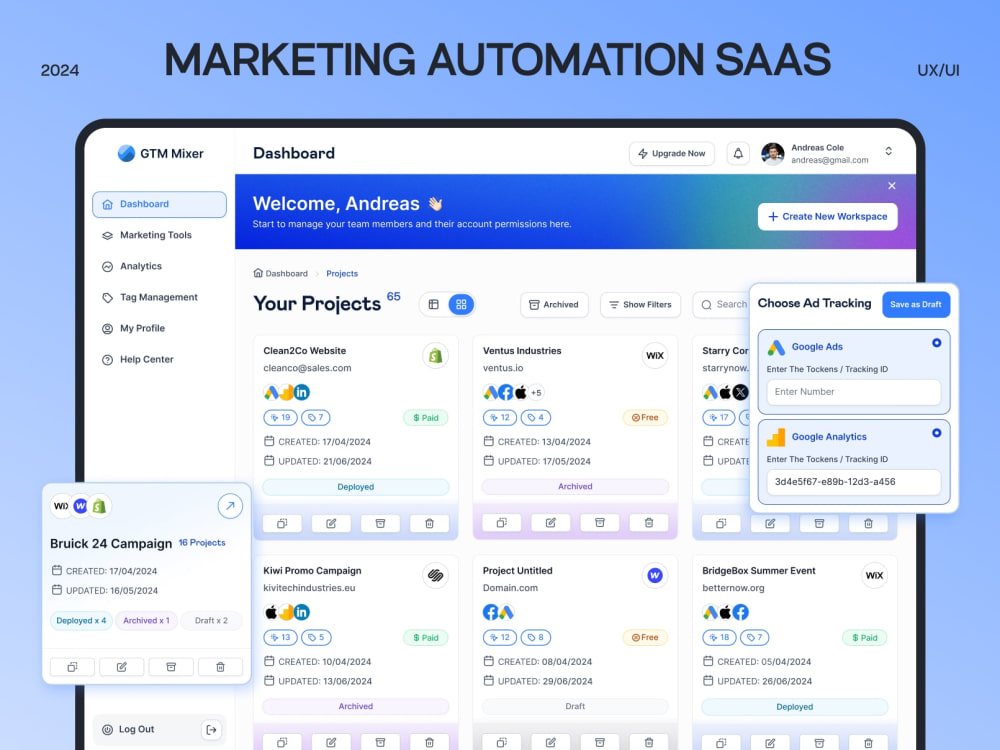 UI UX Designer | SaaS UI Design | SaaS App Design | UX/UI Design App UX UI | Upwork