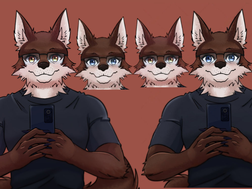 Furry art, original character, reference sheet, fursona for your ...