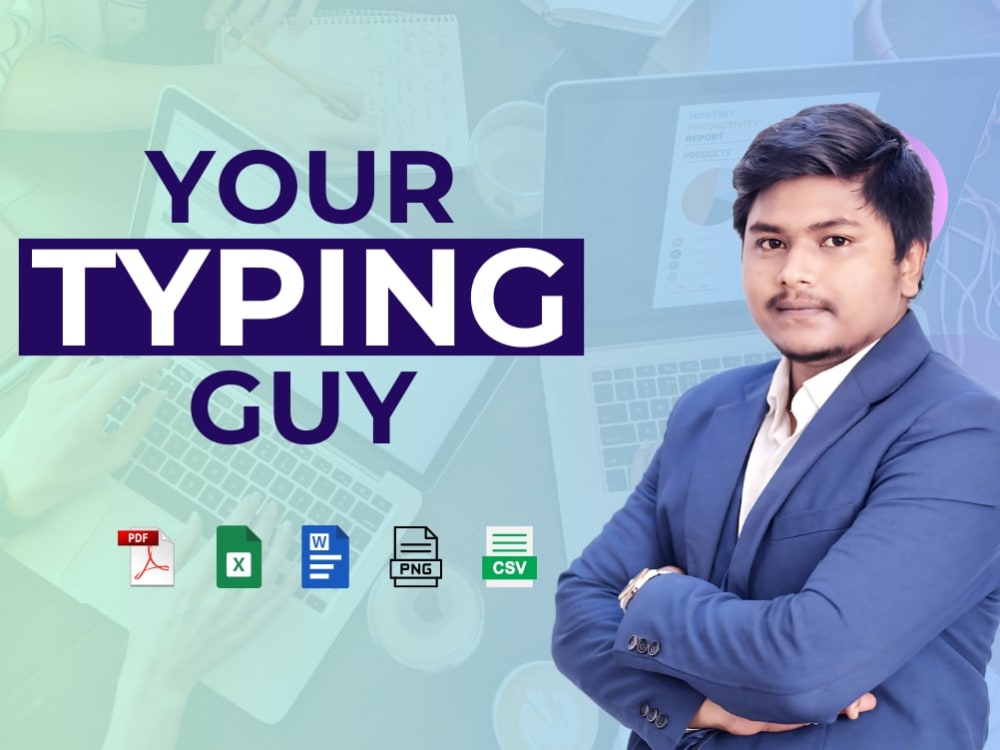 Fast & accurate retyping of documents, images & handwritten text | Upwork