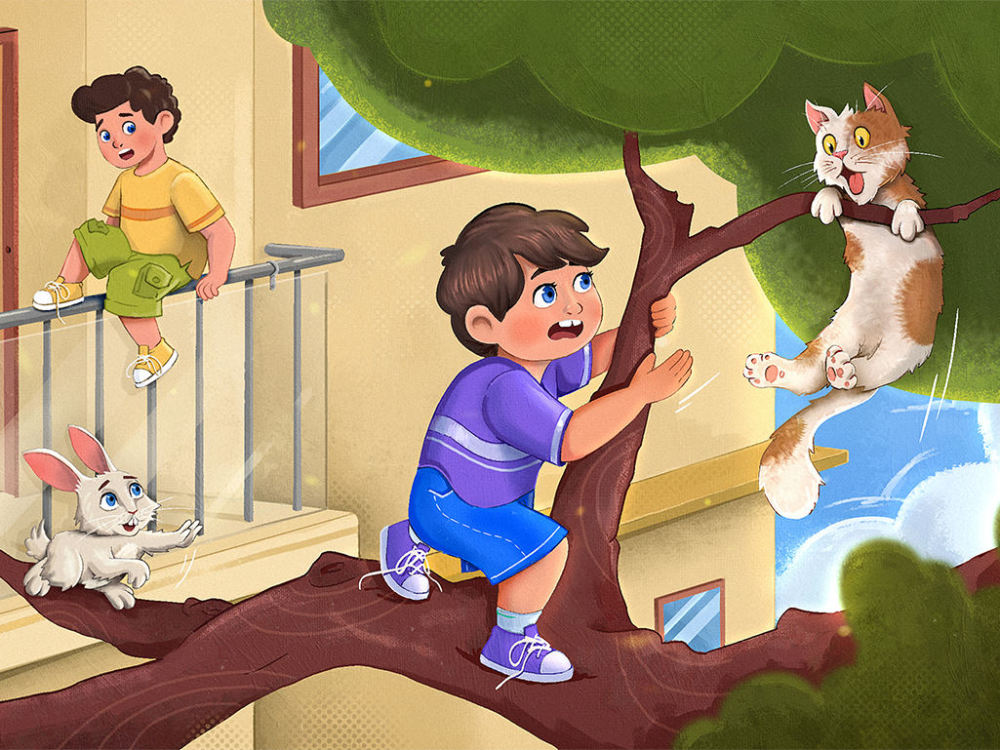 A children’s storybook illustrations & picture book cover art in any ...