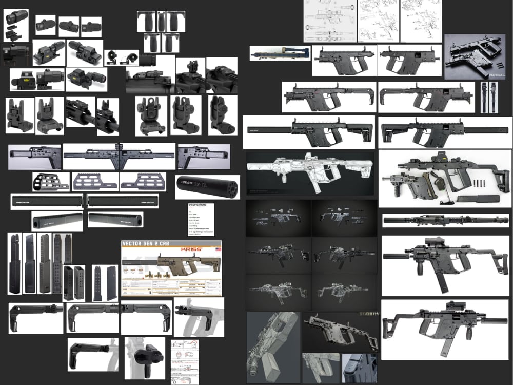 AAA quality Game Engine Ready Custom Weapons and Props | Upwork