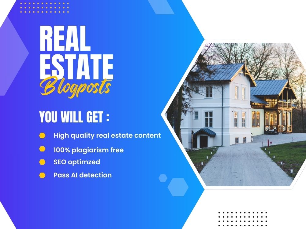 Engaging & refined real estate blog posts for high-end audience in 24 ...