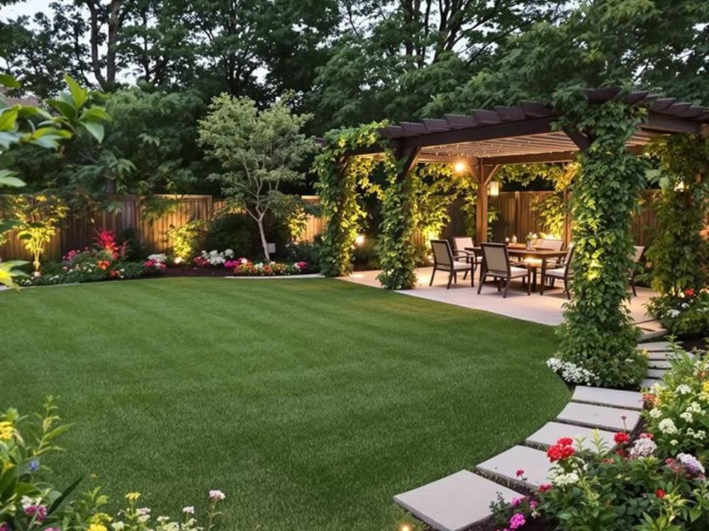 Backyard design, patio, landscape design, 3d modeling, front yard ...