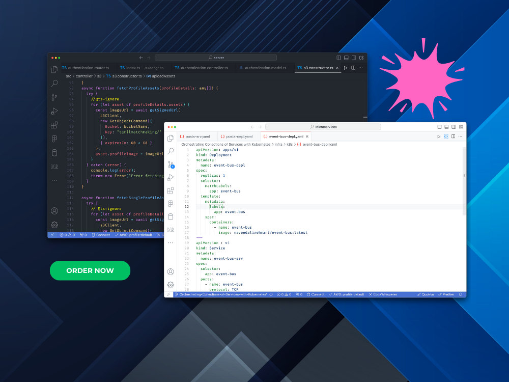 A full stack application deployed on aws with CICD | Upwork