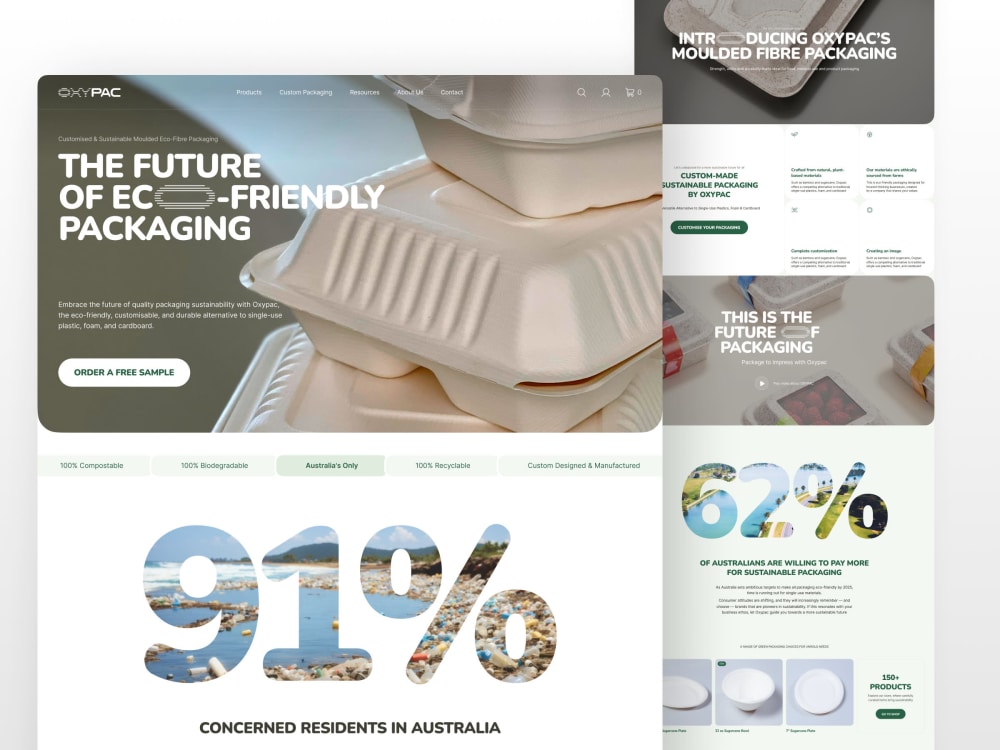 High Conversion Website UI UX Web Design | Figma | Upwork