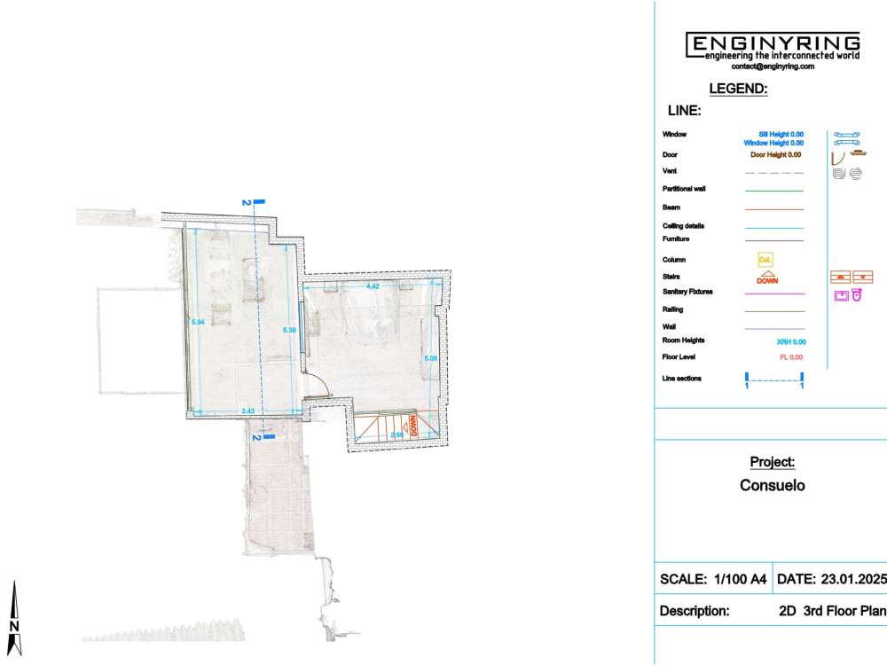 Point Cloud conversion to 2D Drawings | Upwork