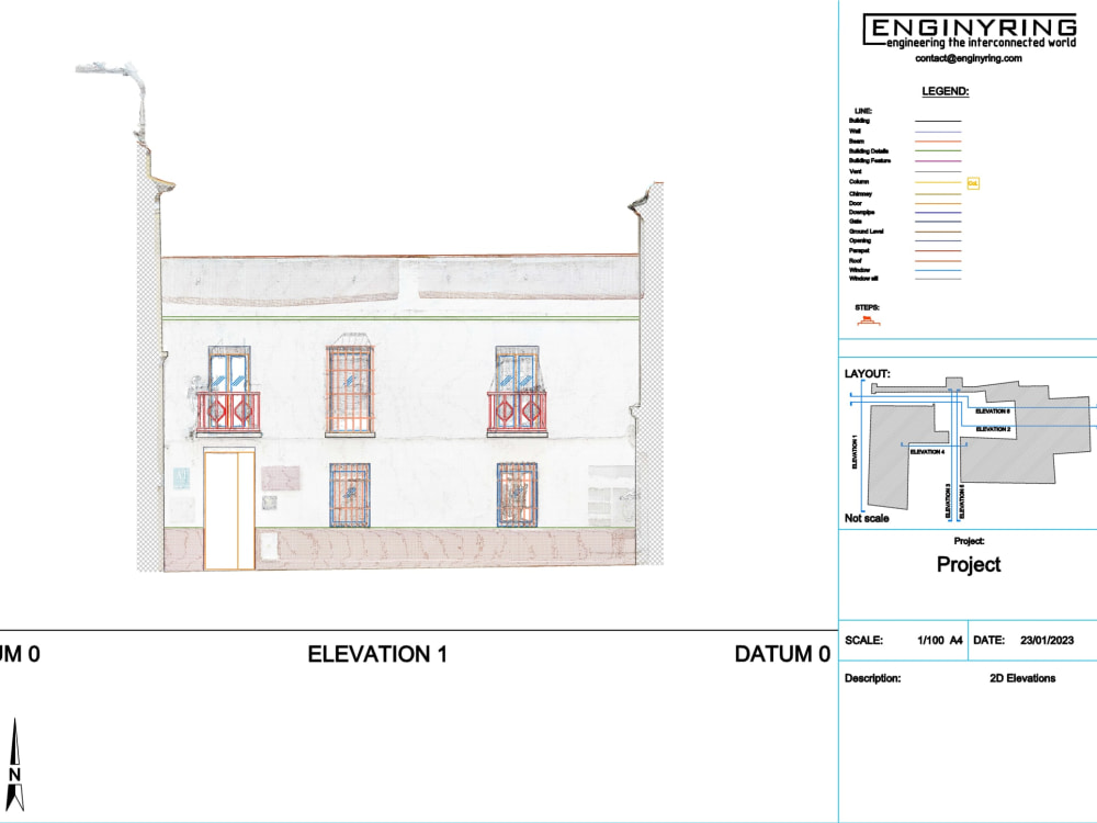 Point Cloud conversion to 2D Drawings | Upwork