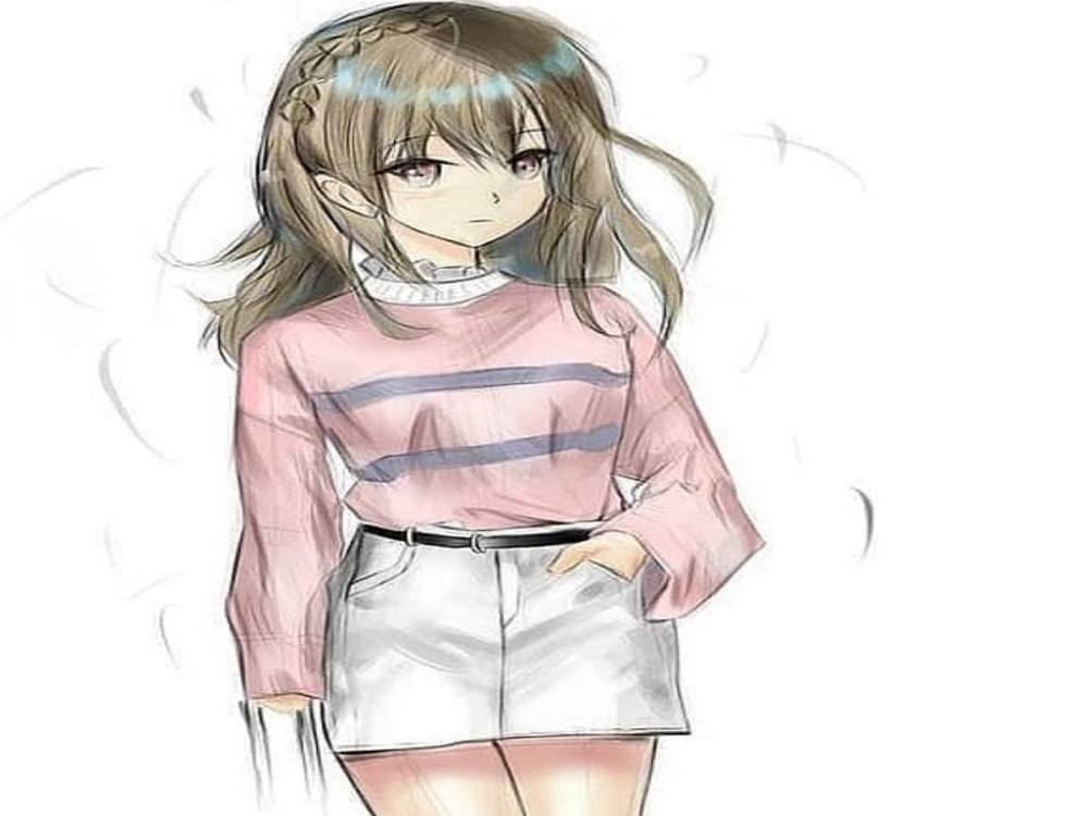 2d illustrate art in cartoon, anime, hand drawn style and animate it ...