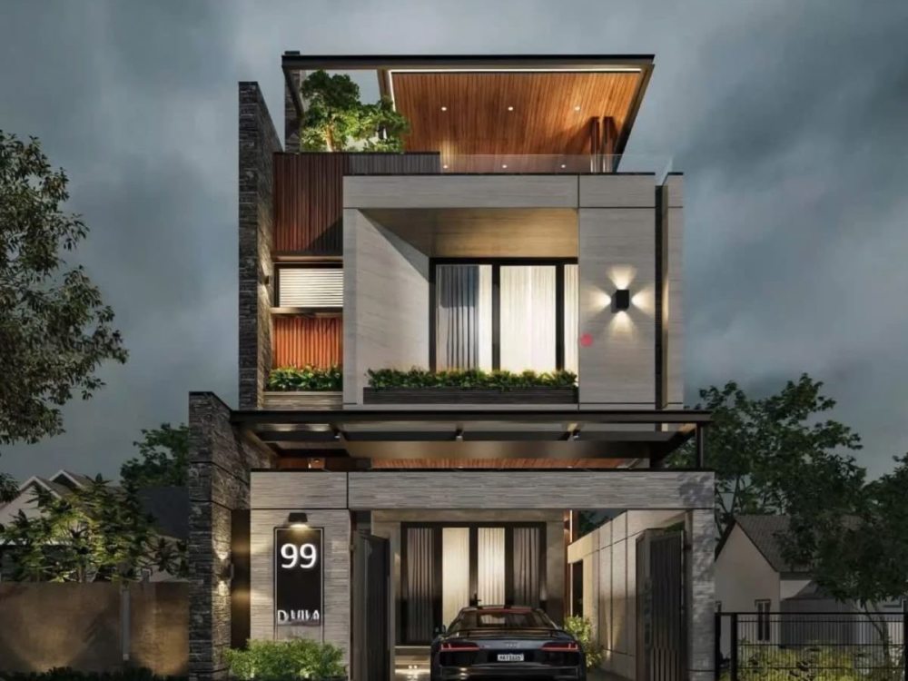 A REALISTIC exterior render based on your drawings. | Upwork