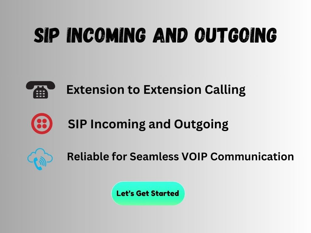 SIP Incoming and Outgoing expert | Upwork