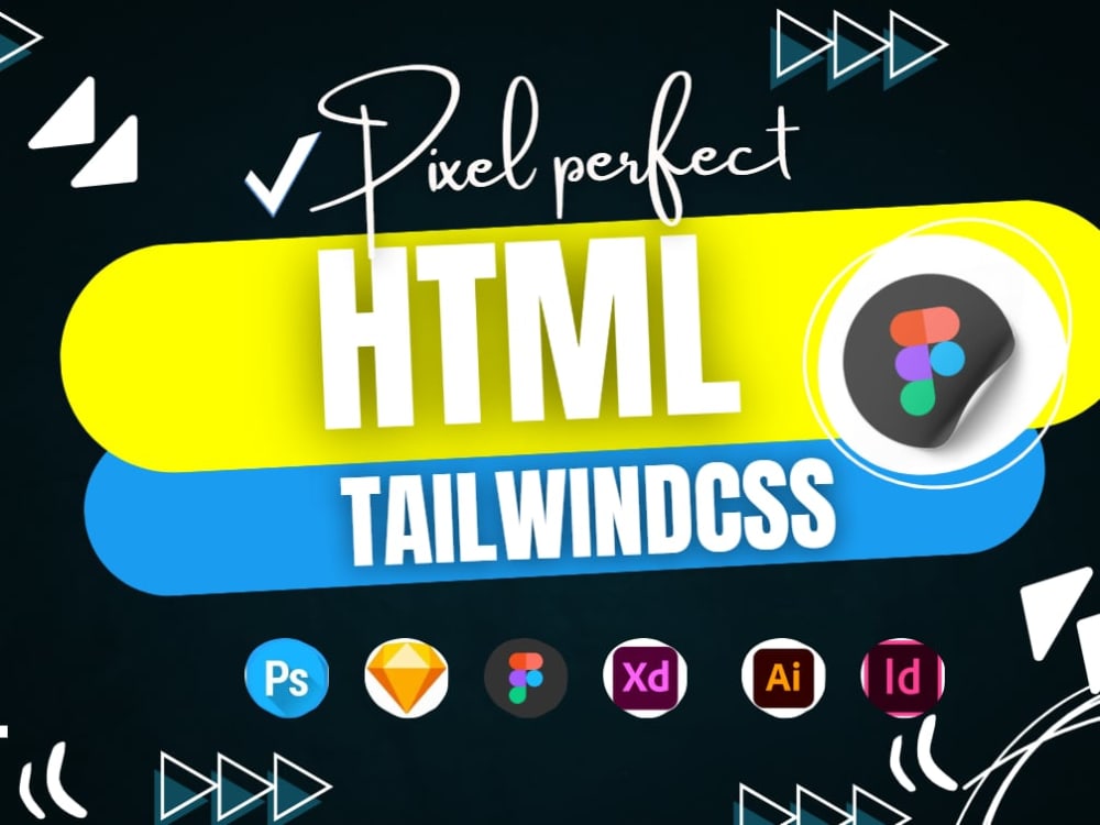 Figma To Responsive Html Bootstrap Or Tailwindcss Conversion Upwork