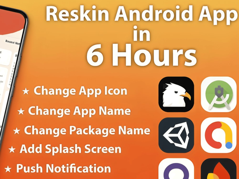 Reskin, redesign, rebrand codecanyon app in flutter, react native | Upwork