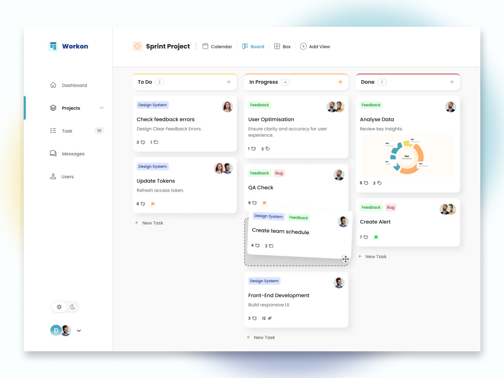 A user-friendly SaaS dashboard design | UI/UX web app design in Figma | Upwork