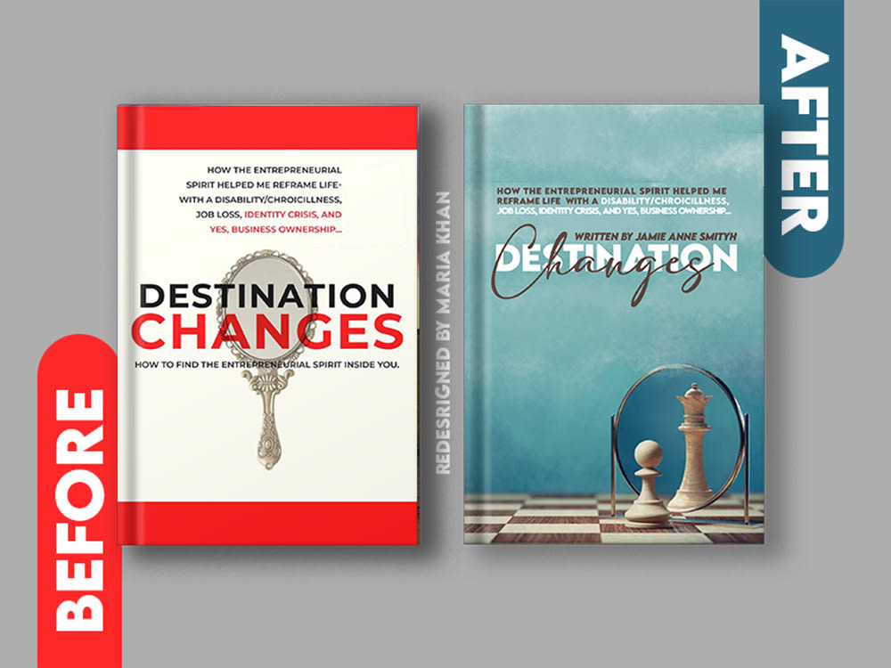 A book cover designed/ redesigned for your book or ebook | Upwork