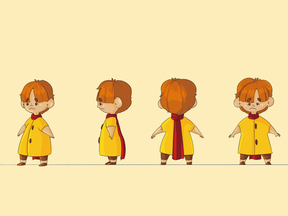 Designing 2D Characters in cartoonish style | Upwork