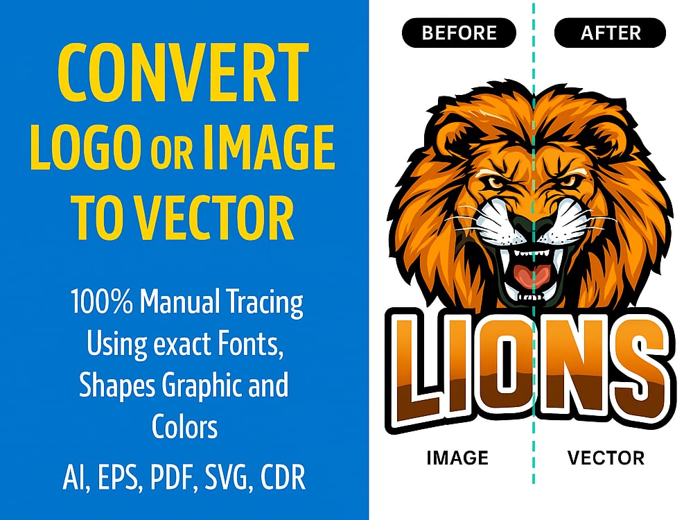 Logo Vectorization & Cleanup | Upwork