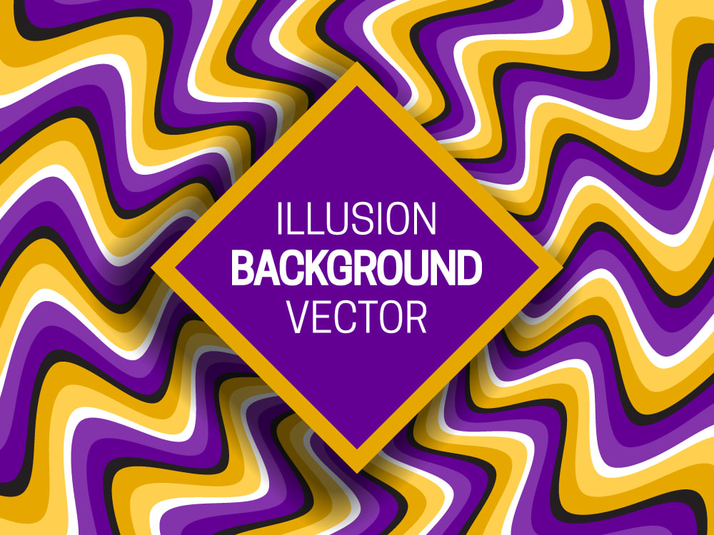 Optical Illusion Vector Background for Posters or Digital Use | Upwork