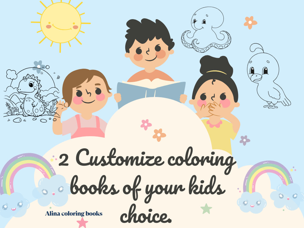 Best coloring book pages for your kid | Upwork