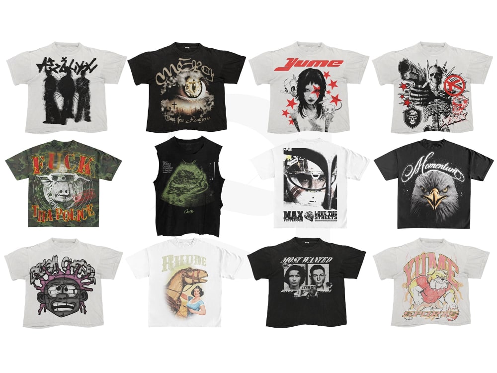 Streetwear design for brand in y2k, grunge, opium etc. styles | Upwork