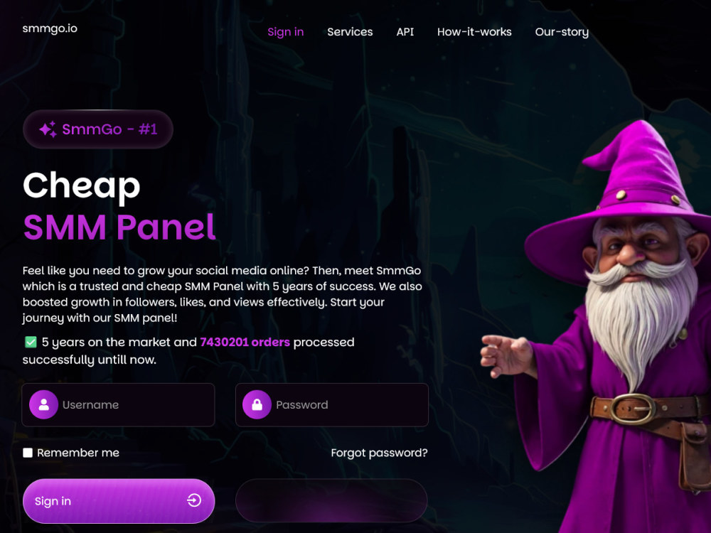 Perfectpanel based SMM panel website theme design | Upwork